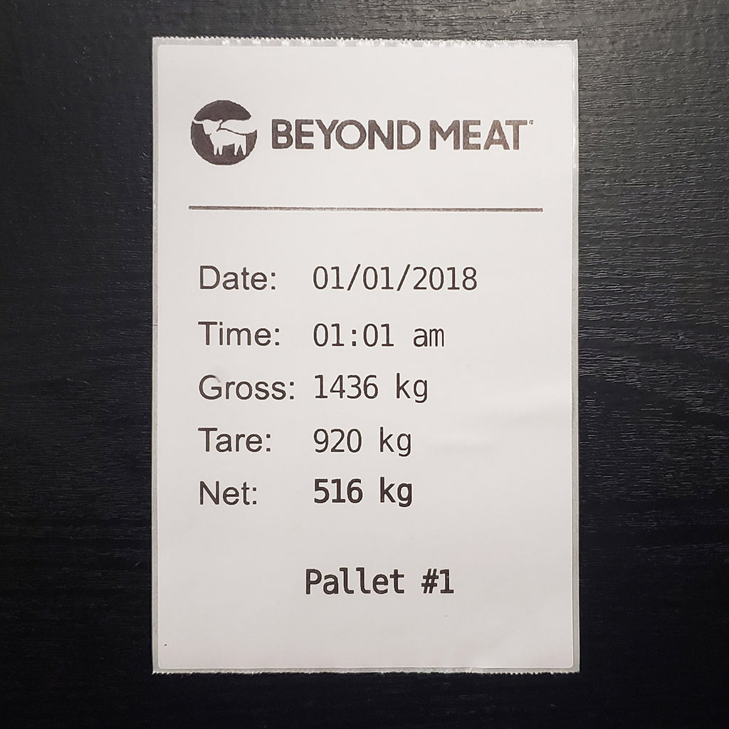 Label/Barcode Printer for Scales – Floor Scales | Bench Scales | Pallet ...